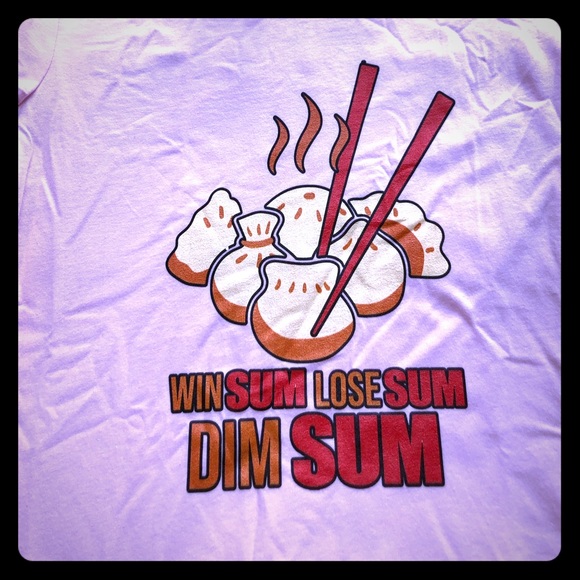 Tops | Cute Pink Dim Sum Shirt Nwt | Poshmark